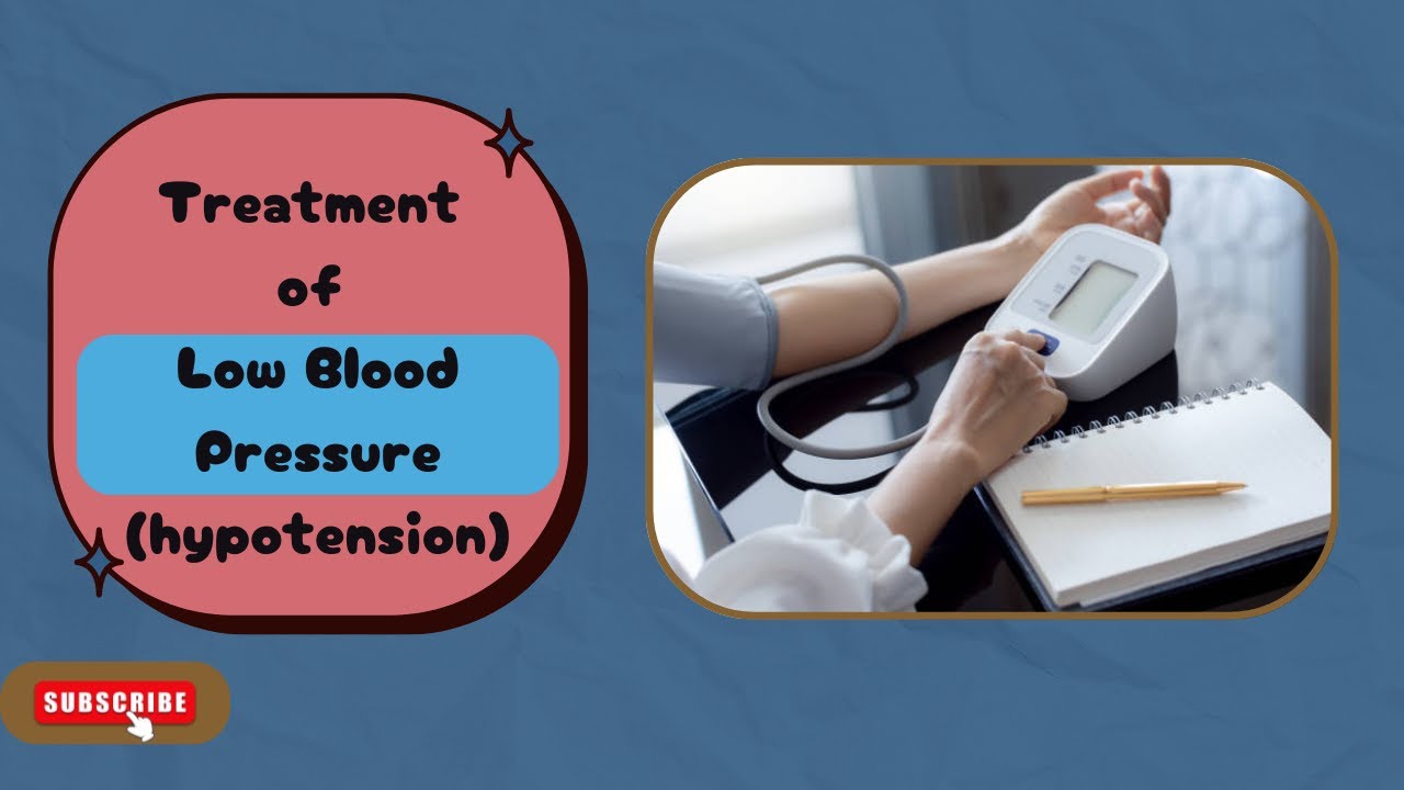 Low Blood Pressure (Hypotension): Symptoms, Causes, Treatment and Home ...