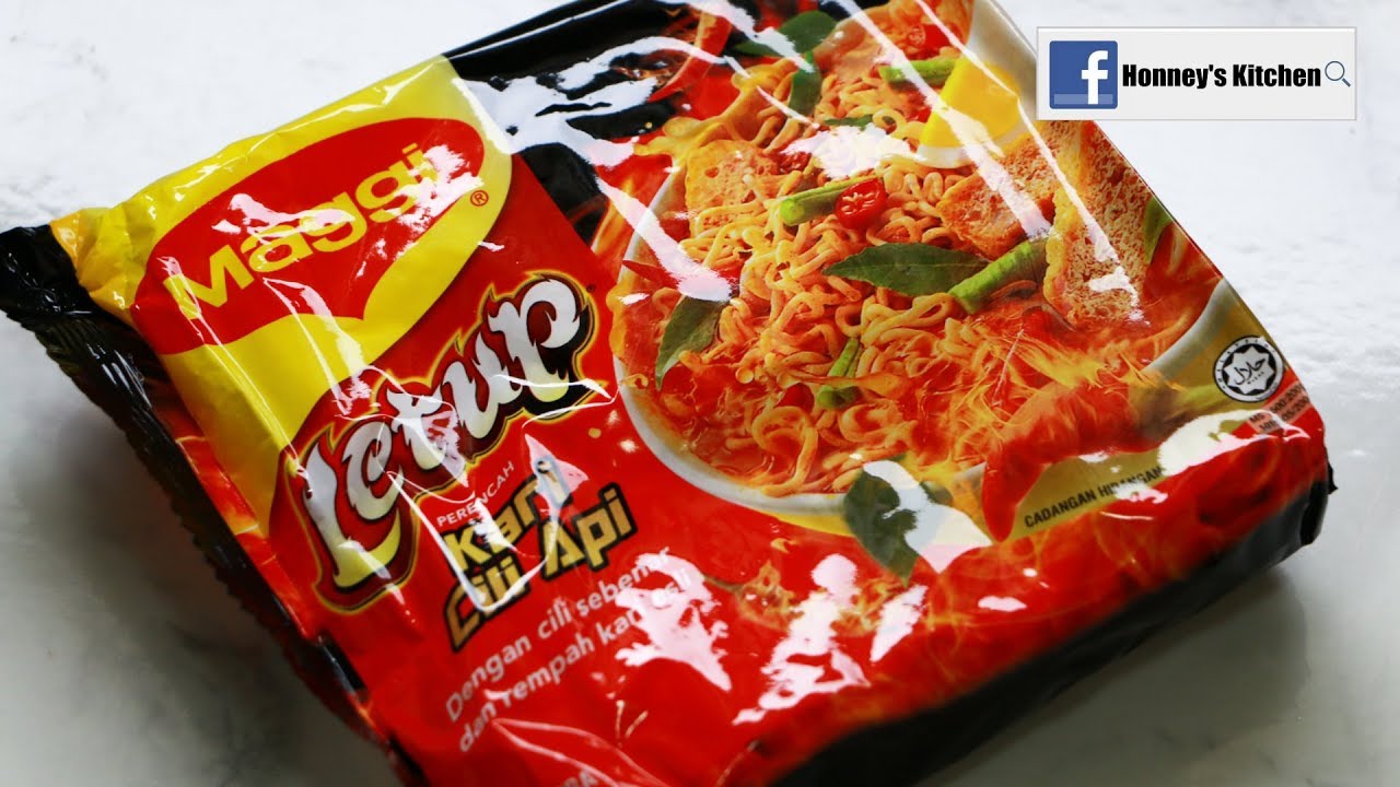 試吃 Maggi LETUP Kari Cili Api - YouTube