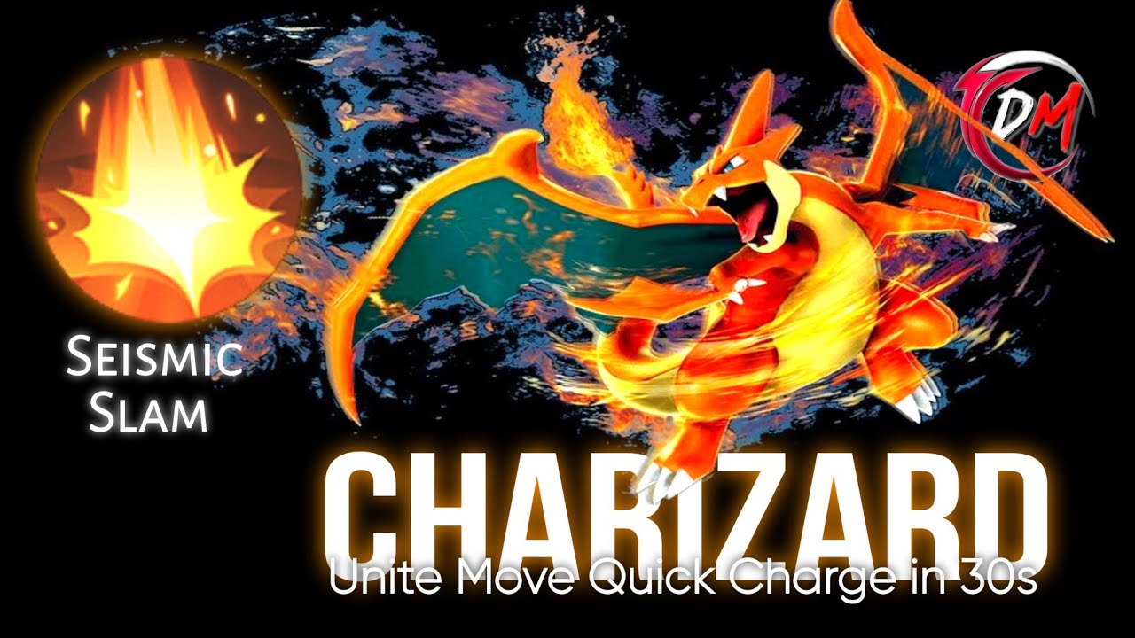 Charizard | Quick Unite Move Charge in 30 second | PokemonUNITE - YouTube