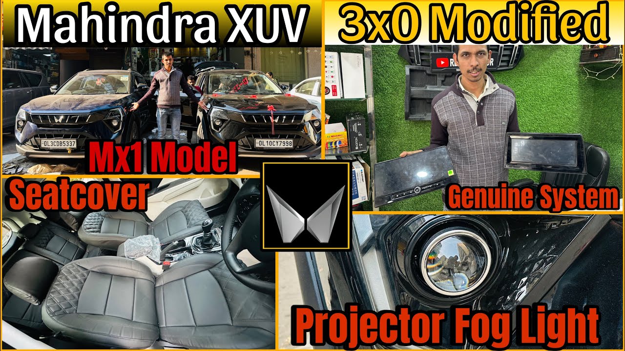 Mahindra XUV 3xO Modified💫 3xo Modification base to top ️ 3xO Mx1 ...