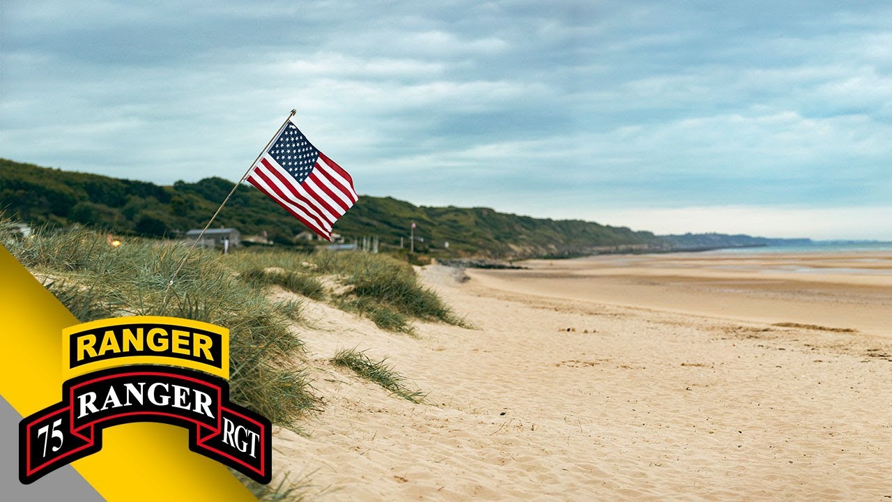 75th Ranger Regiment: Omaha Beach Run - YouTube