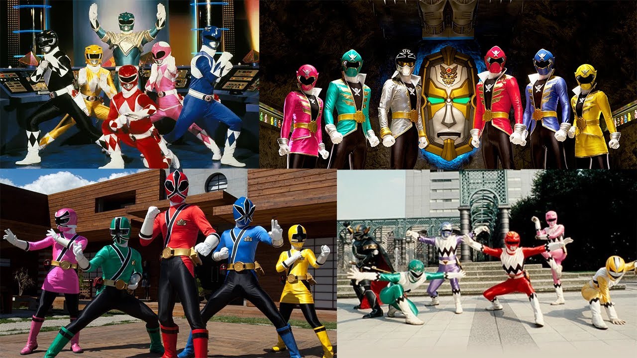 Top 10 Power Ranger Suits - YouTube