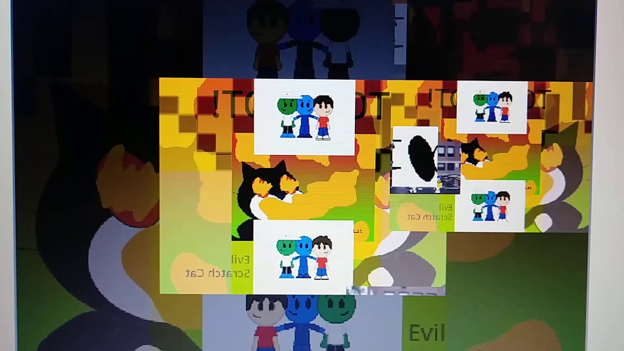 (YTPMV) (YTPMV) Evil Scratch Cat TOO HOT! Scan Scan - YouTube