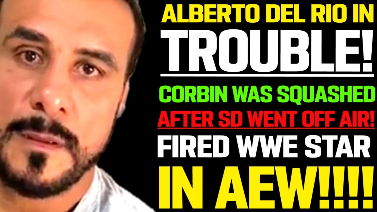 WWE News! Alberto Del Rio In Trouble! Released WWE Wrestler In AEW! WWE ...
