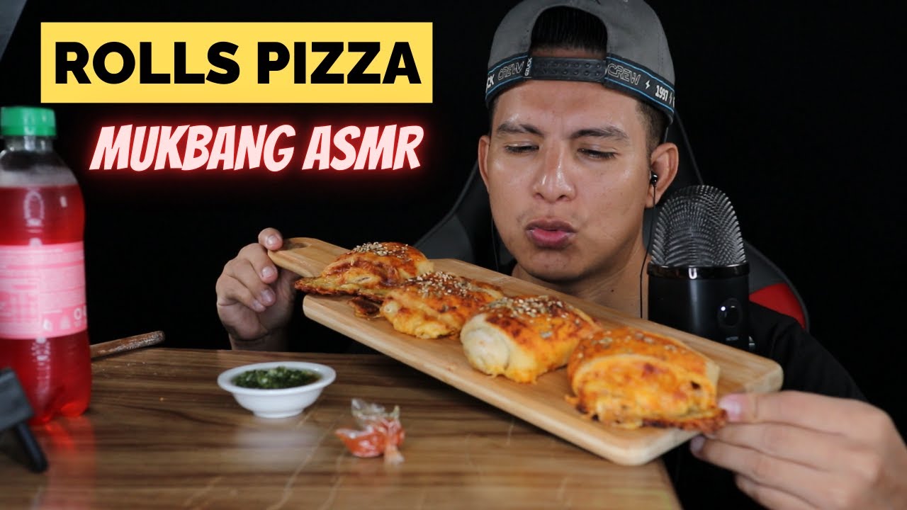 ASMR ROLLS PIZZA - YouTube