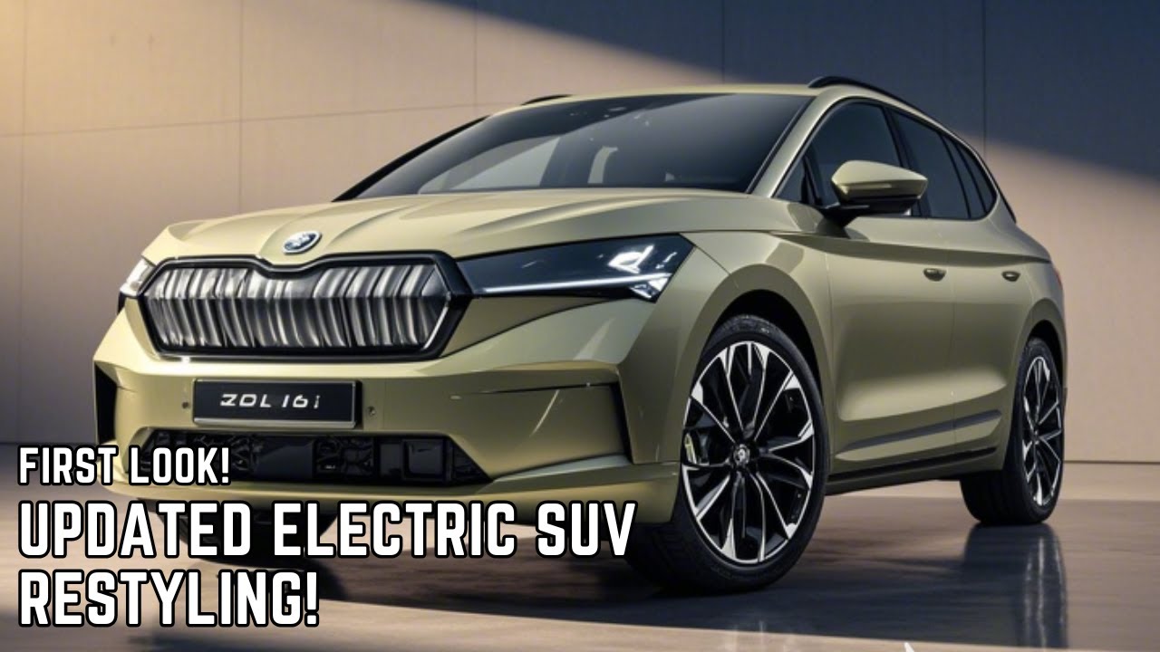 2025-2026 New Skoda Enyaq Restyling – What’s New in Skoda’s EV SUV? - YouTube
