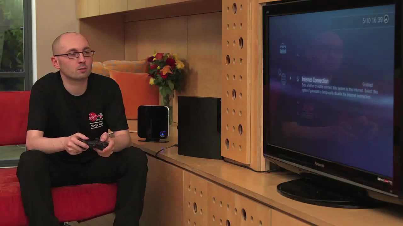 Connecting a Playstation 3 to your Super Hub - YouTube