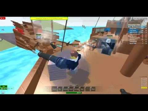 roblox pirate ship war #2 - YouTube