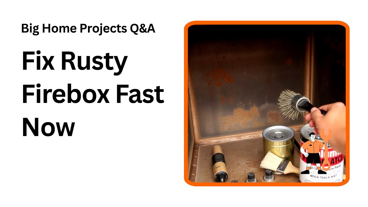 Stop Fireplace Rust Fast How to Fix Firebox Rust Easily - YouTube