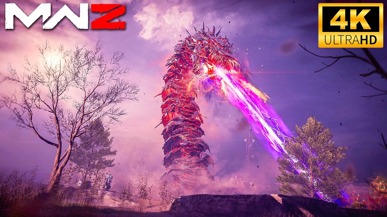 HE CAME WITH ME TO FIGHT THE GIANT RED WORM – CALL OF DUTY: MW3 ZOMBIES ...