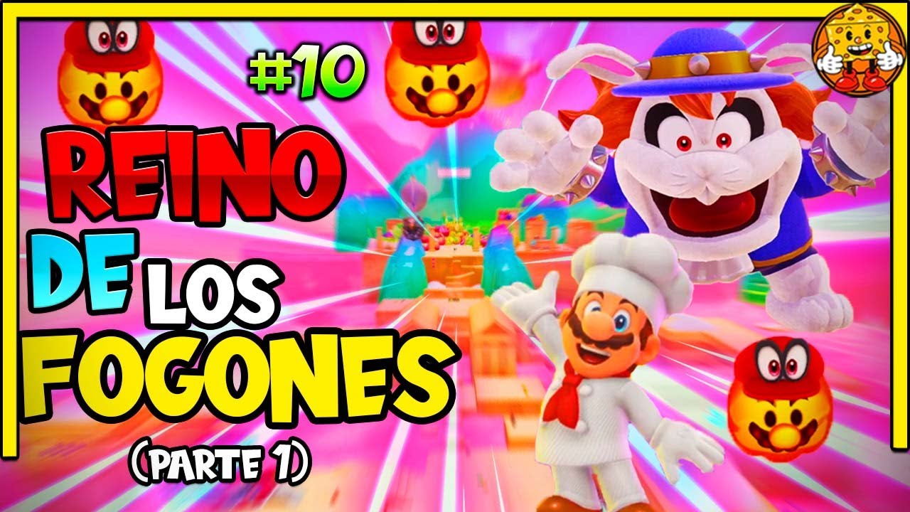MARIO CHEF | Reino De Los Fogones Parte 1 | Gameplay Super Mario ...