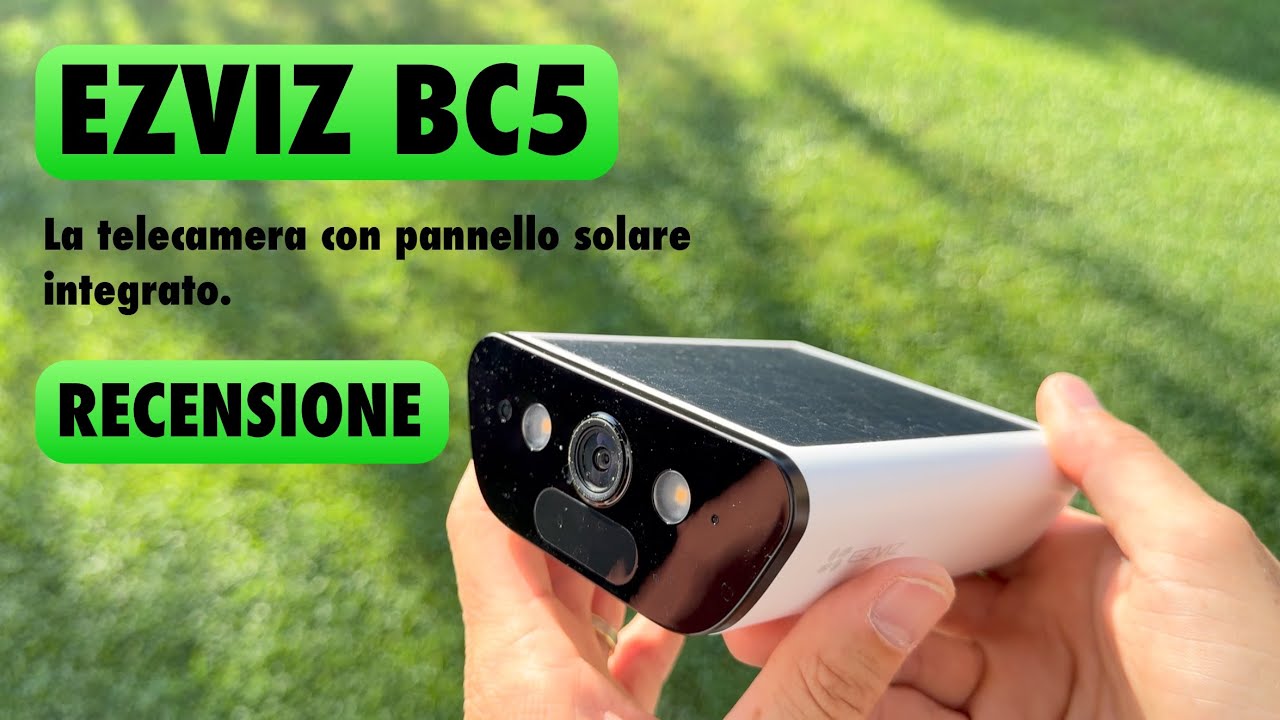 Recensione EZVIZ CB5: La telecamera solare definitiva? ☀️ - YouTube