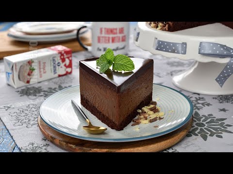 Tort cu mousse de ciocolata | JamilaCuisine