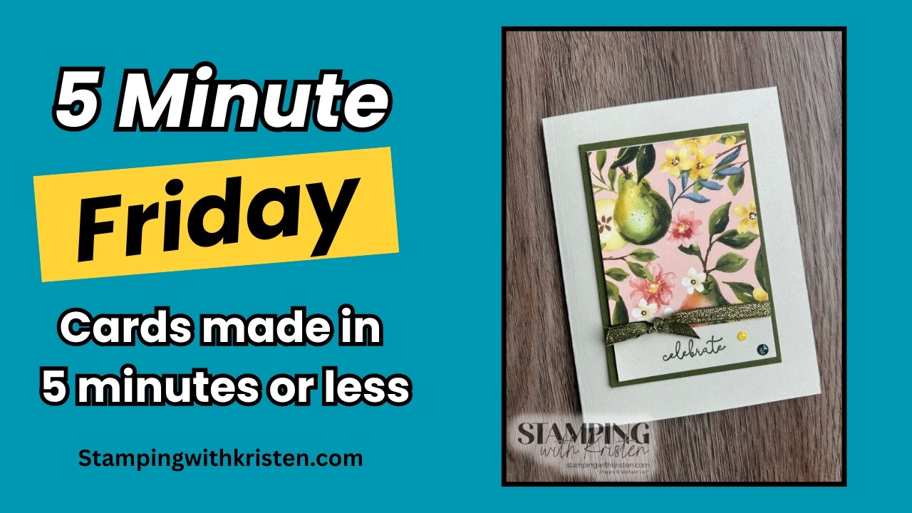 This weeks Five Minute Friday took less than 3 1/2 minutes. - YouTube