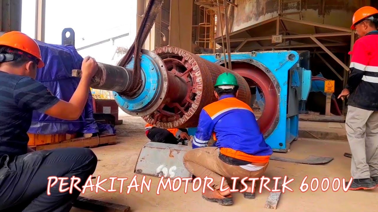 PERAKITAN MOTOR LISTRIk BERTEGANGAN TINGGI //6000 VOLT - YouTube