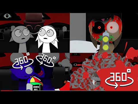 360° VR Incredibox Sprunki (House of Horrors Season 3 - Part 5) | FNF Animation