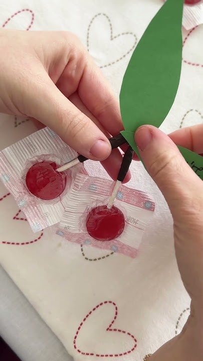 DIY Cherry Valentines - YouTube
