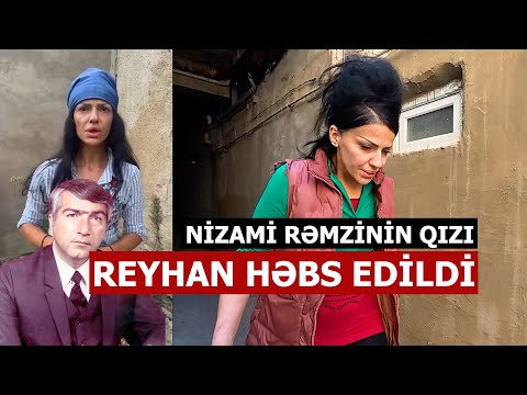 Nizami Rəmzinin qızı Reyhan narkotikə görə həbs edildi - Həbsdən öncəki kadrlarını təqdim edirəm