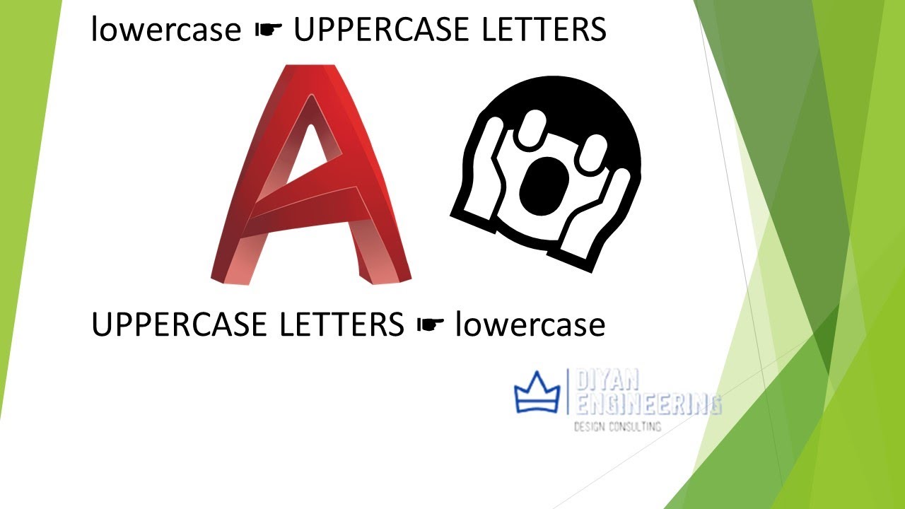 How to convert lowercase letters to uppercase letters - YouTube