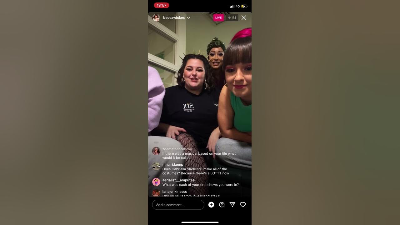 Becca live - 18/2/23 - YouTube