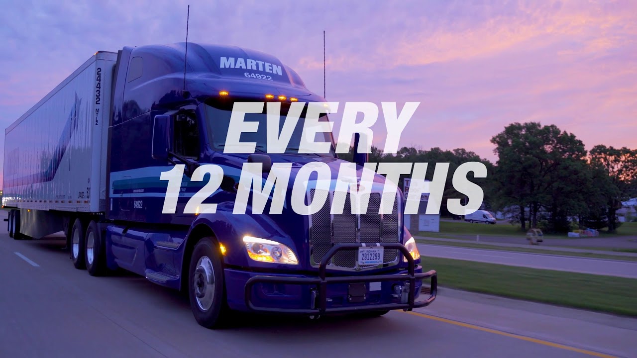 Expect the Best Equipment | Marten Transport - YouTube