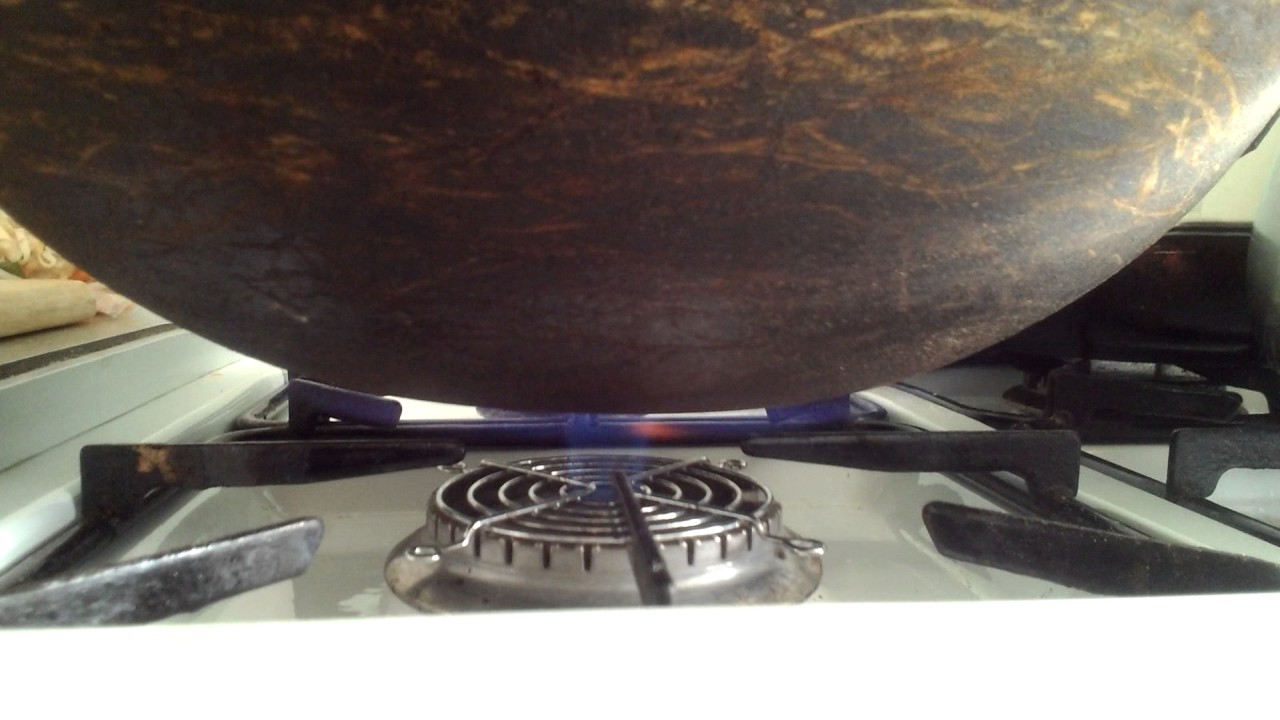 Modified hob gas wok burner diy - YouTube