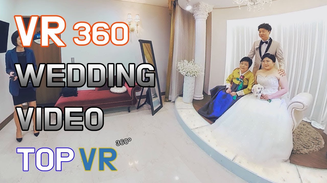 360 VR 웨딩 video - YouTube