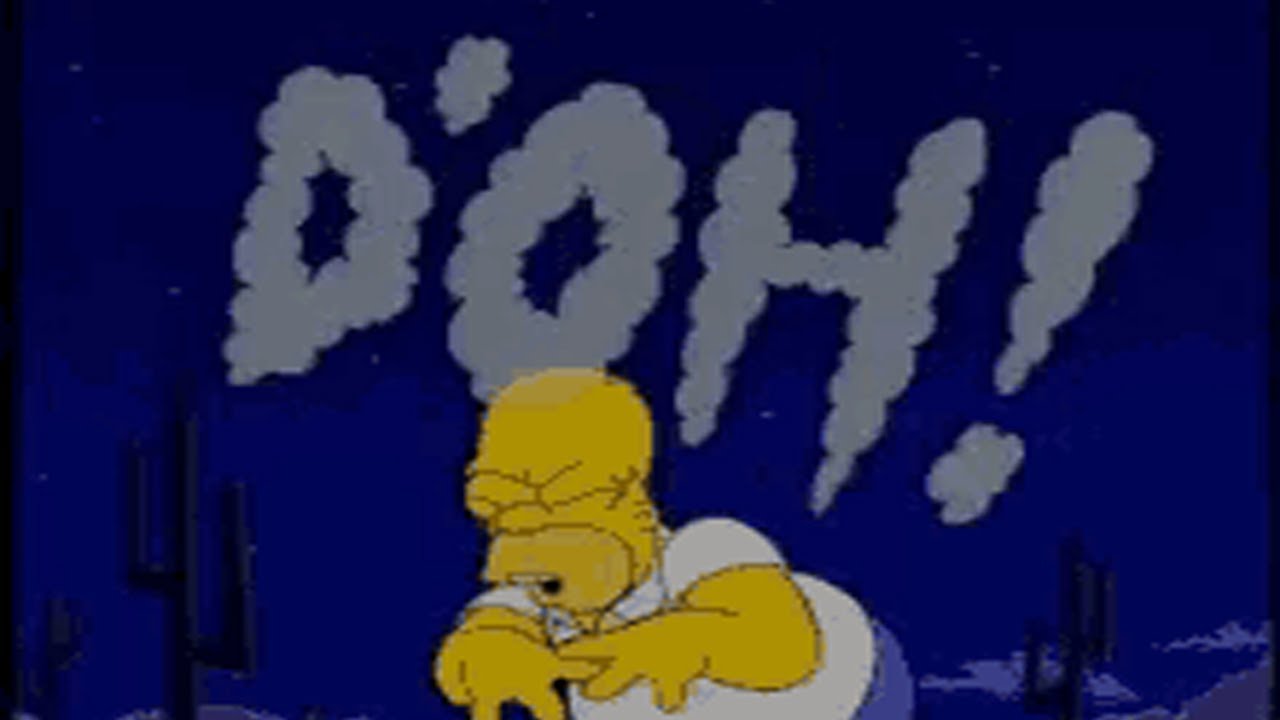 #SIMPSON ⭐ HOMER SIMPSON E LE ORIGINI DEL D'OH! (The origins of D'OH ...