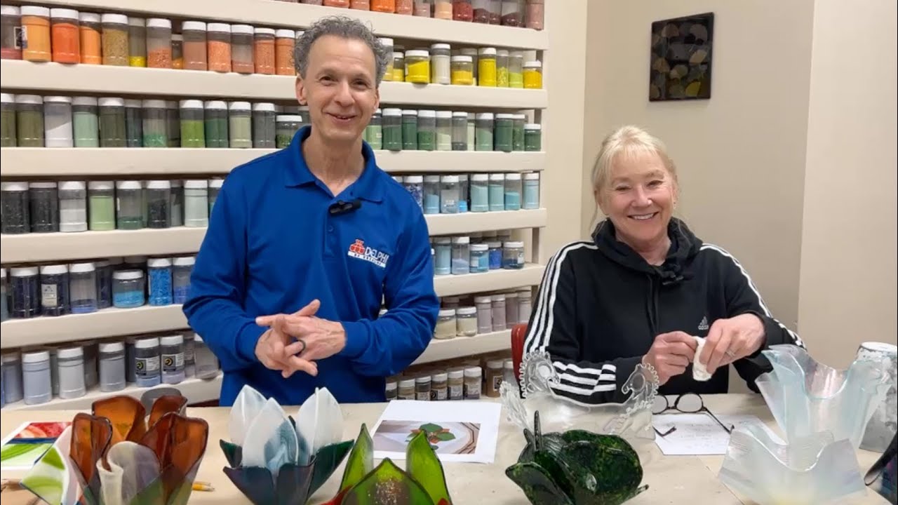 Draping Glass | Delphi Glass - YouTube