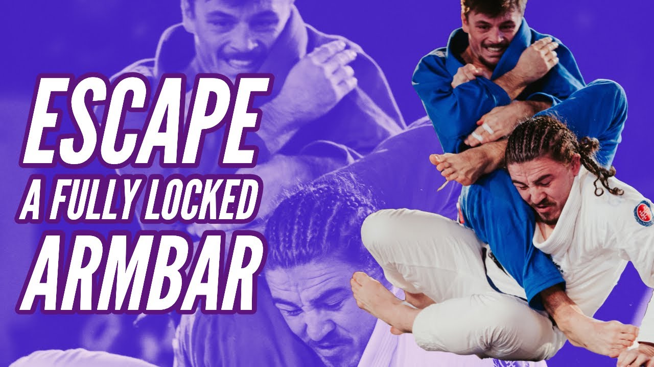 ESCAPE A FULLY LOCKED ARMBAR - YouTube