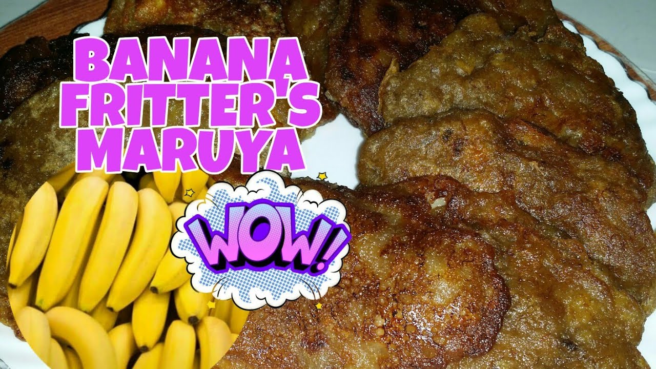 BANANA FRITTER'S/SAGING NA MARUYA - YouTube