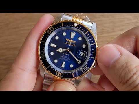 42mm de Diâmetro! Conheça o Invicta Pro Diver 30093 Automático vs Seiko ...