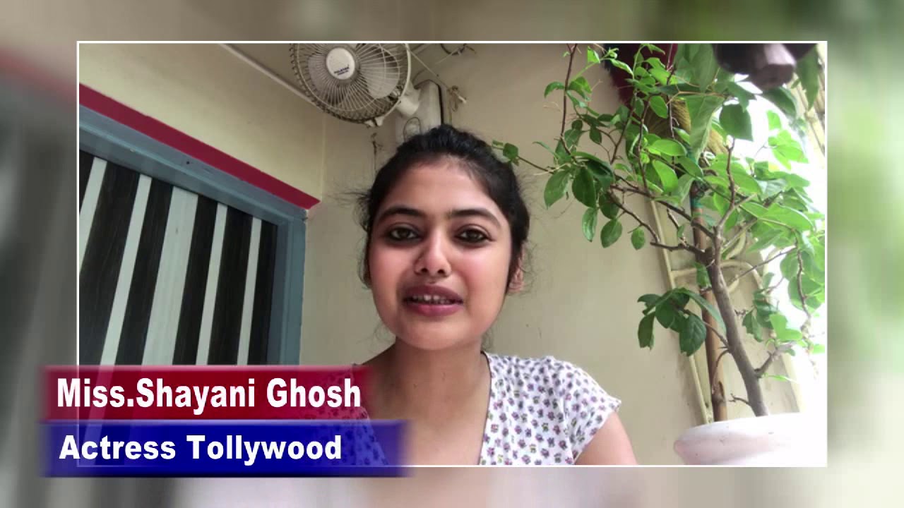 Congratulations Message from Actress Shayani Ghosh ( Tollywood ) - YouTube
