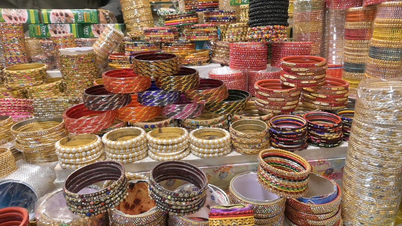 Bangles Wholesale Market In Firozabad | Cheapest Bangles in The World ...