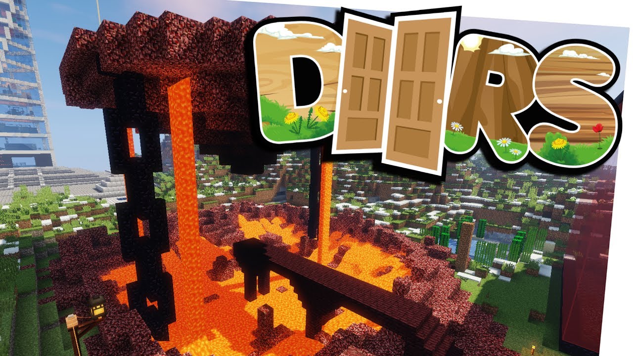 NEUSTE Version + NETHER-Haus-Build 4 🚪 MINECRAFT DOORS #27 - YouTube