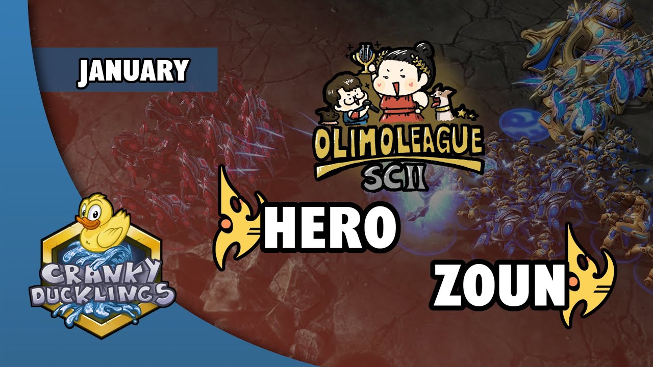 herO vs Zoun - PvP | OlimoLeague 2025 January | Monthly StarCraft 2 ...
