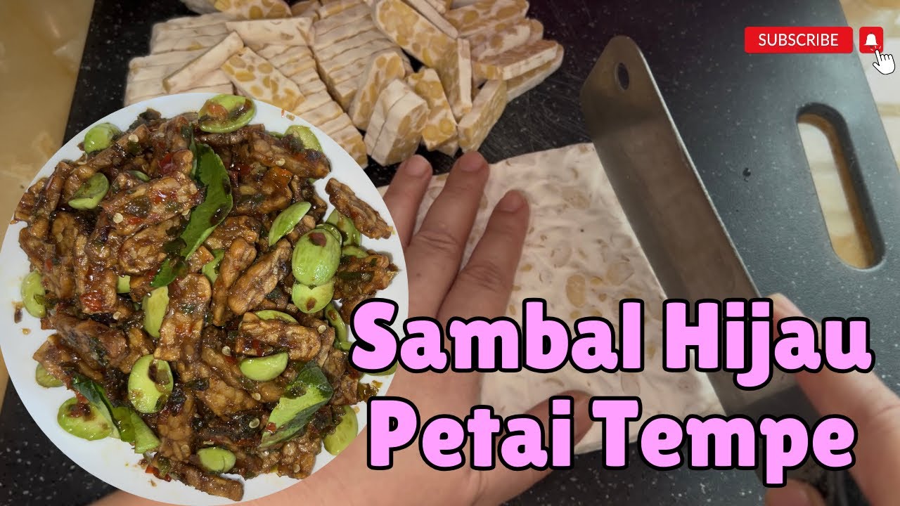 🔴 GASPOL 🚙💨 MASAK RESEP SAMBEL PETE CABE IJO TEMPE MANTAP JOSSS SEKALI ...