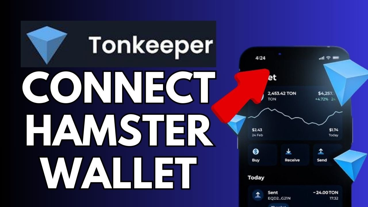 How to Connect Hamster Wallet to Tonkeeper 2024? - YouTube