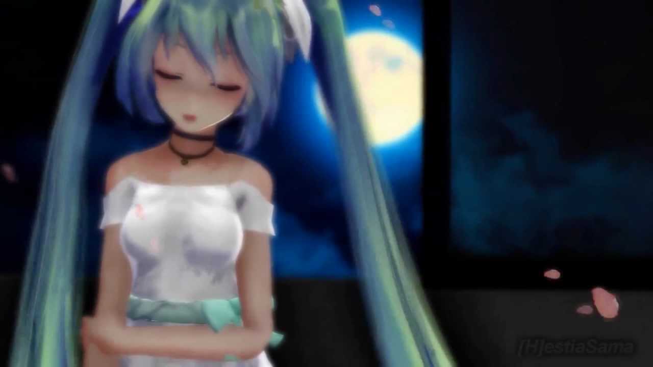 【MMD】【PV】 Hazy Moon (Hatsune Miku) - 朧月 (初音ミク) {中文字幕} HD 1080p - YouTube