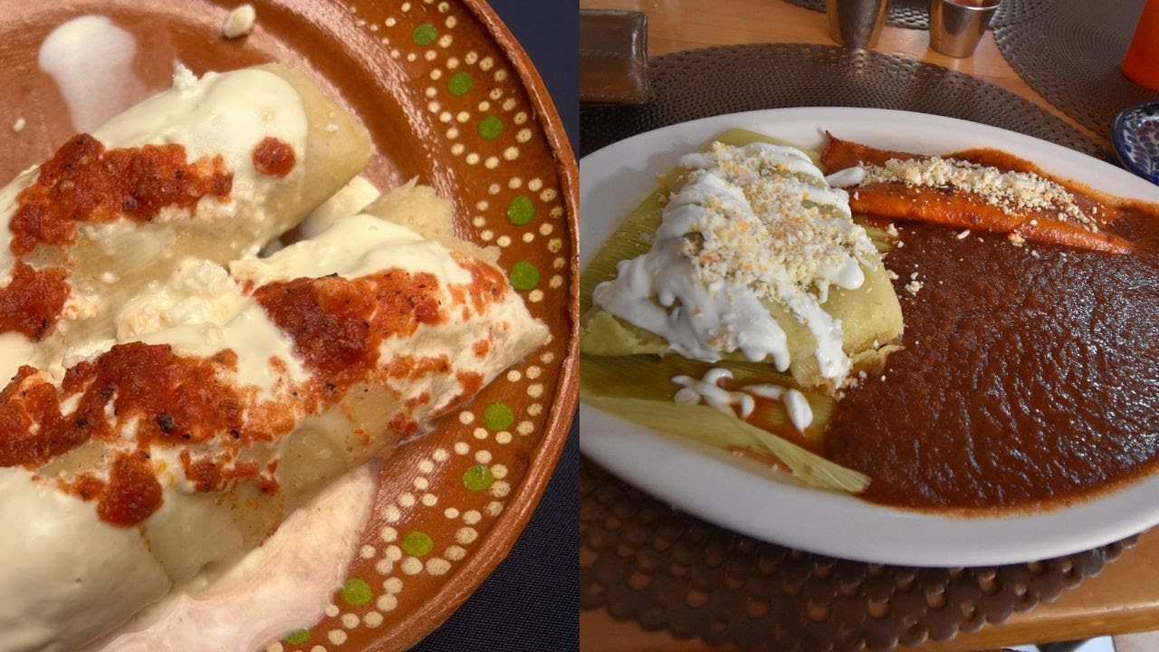Probando la mejor comida de Morelia - Uchepos, corundas, nieve de pasta ...