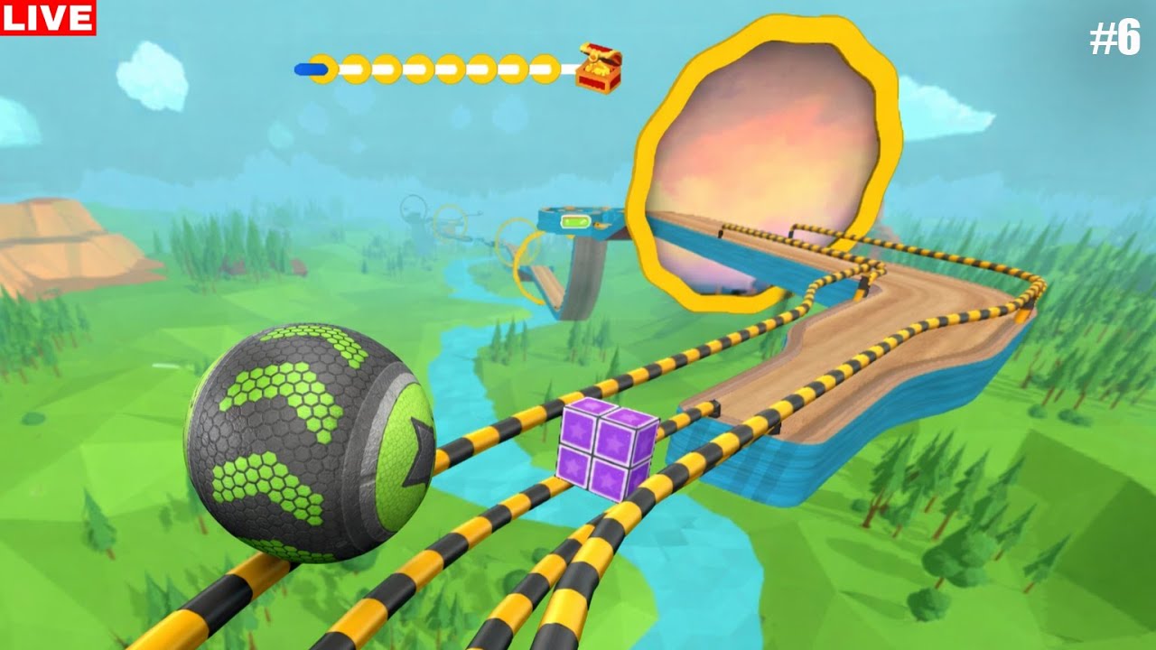 going ball portal walkthrough,SPEEDRUN day 6 reac livel max #6 # ...