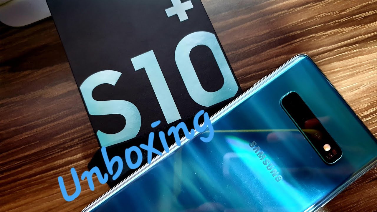 Samsung Galaxy S10 Plus Unboxing Quick Look Philippines Youtube