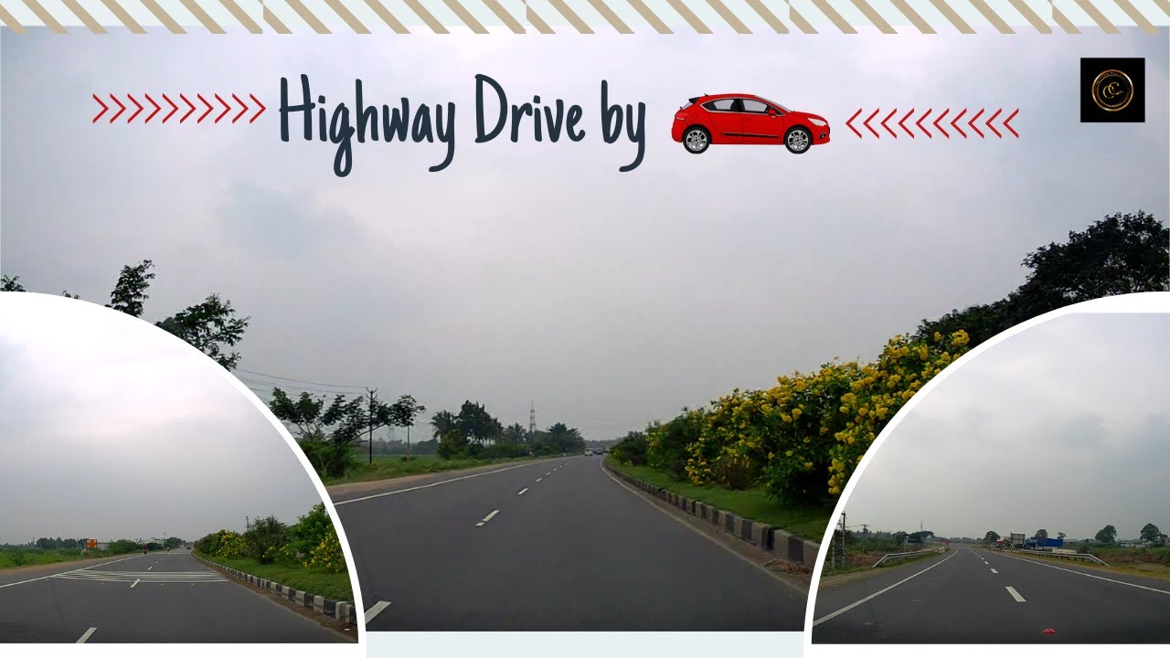 Highway Drive by Car | Drive by Car | Relax Driving | Driving Tour ...