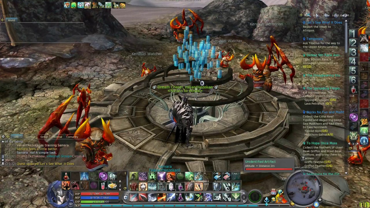 [Aion: Echoes of Eternity] Activating the abandoned artifact in ...