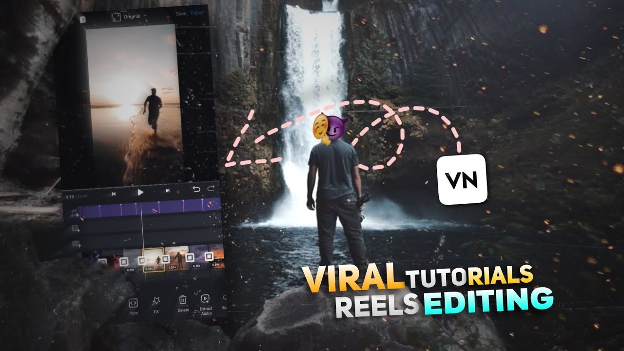 New ! Reels Edit Tutorials - Vn Vlog Tutorial - Trending Reels ...