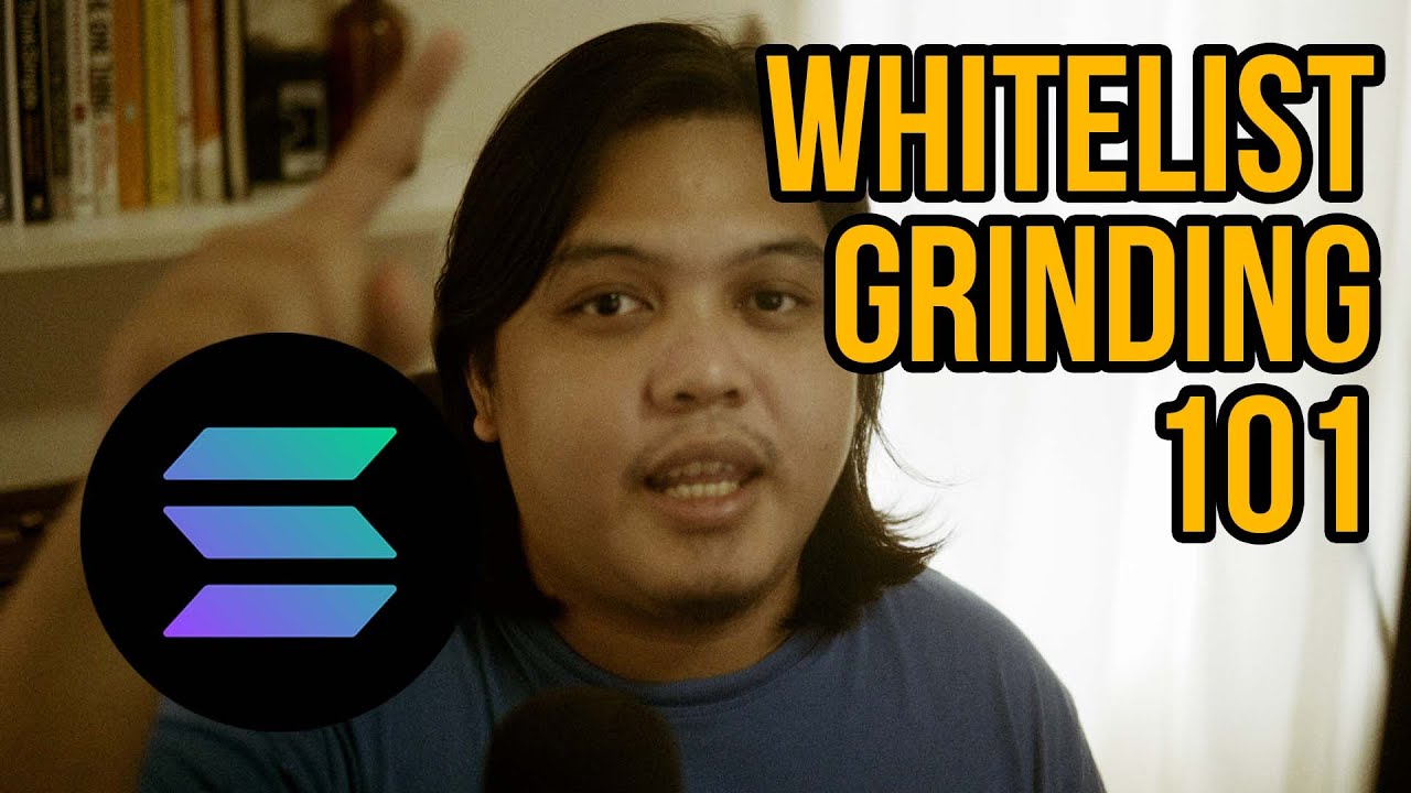 How to get Whitelist | Solana WL Grinding {Tagalog} - YouTube