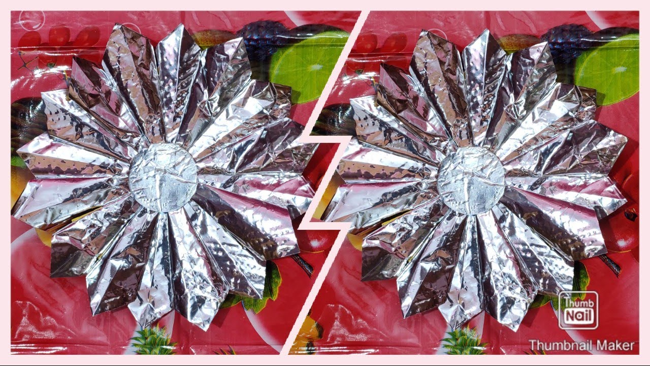 Wall Hanging Decor with Biscuit Wrapping Paper|Biscuit Wrapper Craft ...