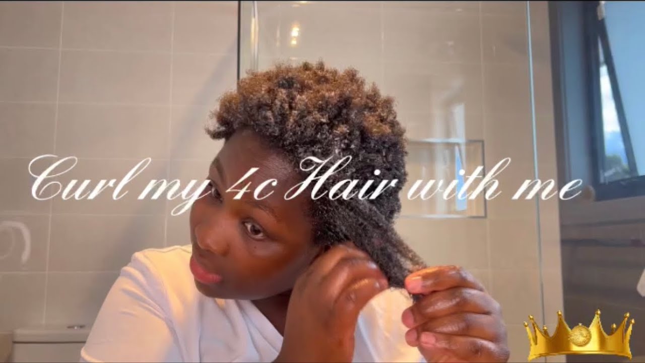 Trying to Curl my 4c Hair (FAIL) - YouTube