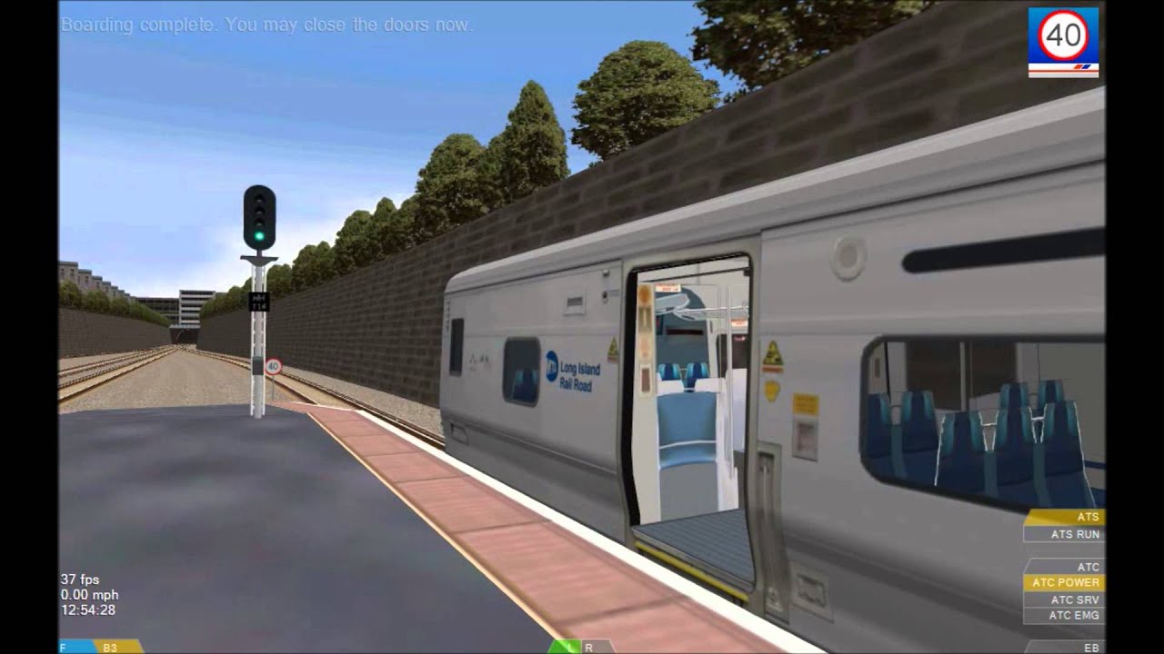 OpenBVE HD: LIRR Bombardier M7 EMU V1.0 @ Hattle Station (Southern ...