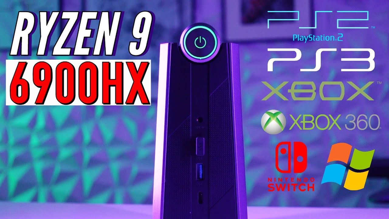Gaming POWER in a MINI PC! AMD Ryzen 9 6900HX - Ace Magician AM08 Pro ...